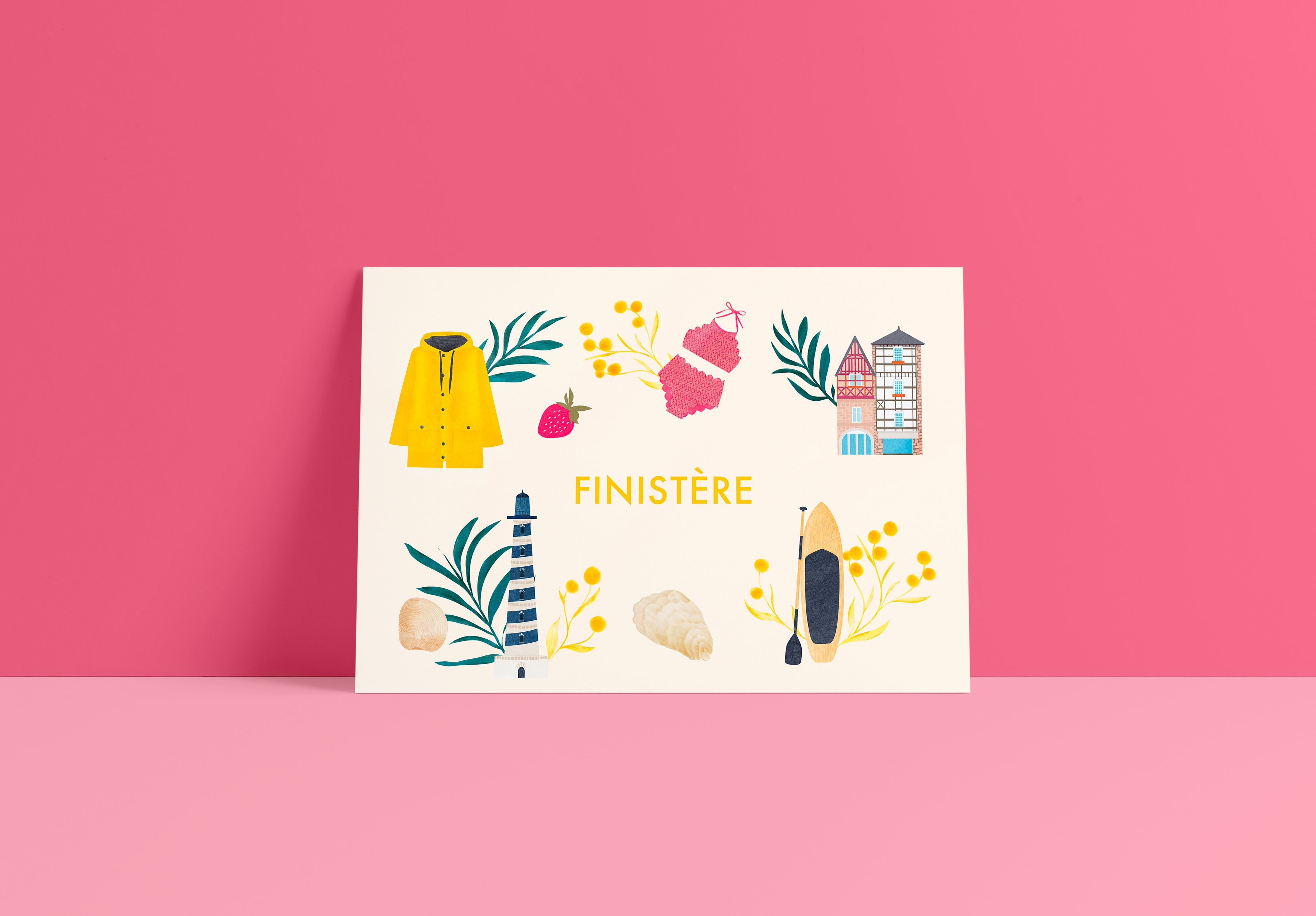 Rennes à coup de coeur - Affiche Finistère – Chérie Chéri Rennes